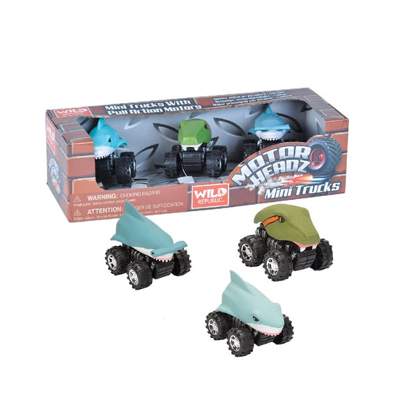 Mini Motor Headz Aquatic 3 Pack - Wild Republic Australasia Pty Limited